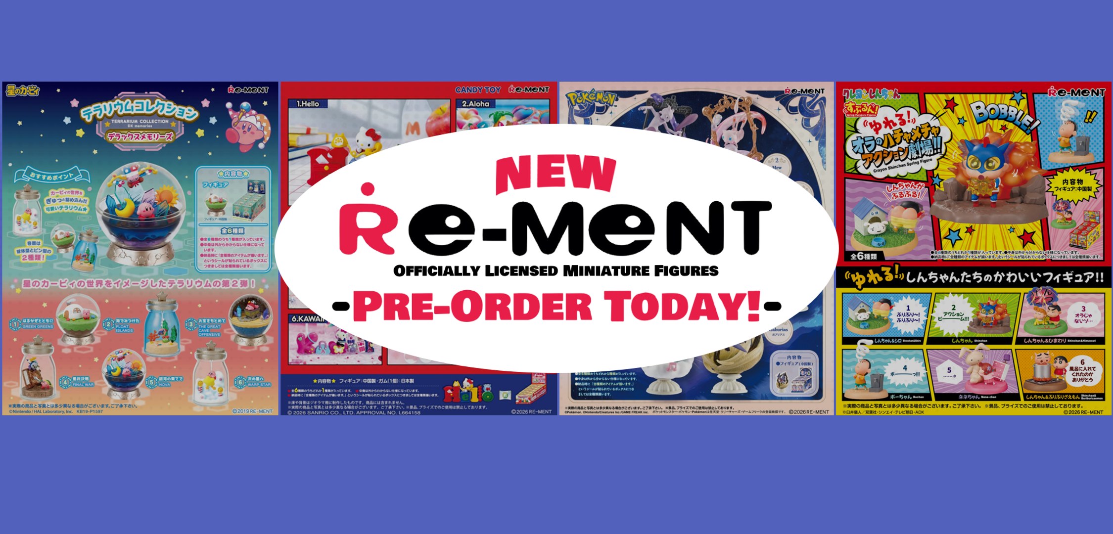 New Re-Ment Figures Up for Pre-Order! – Spanky's Loot Stash