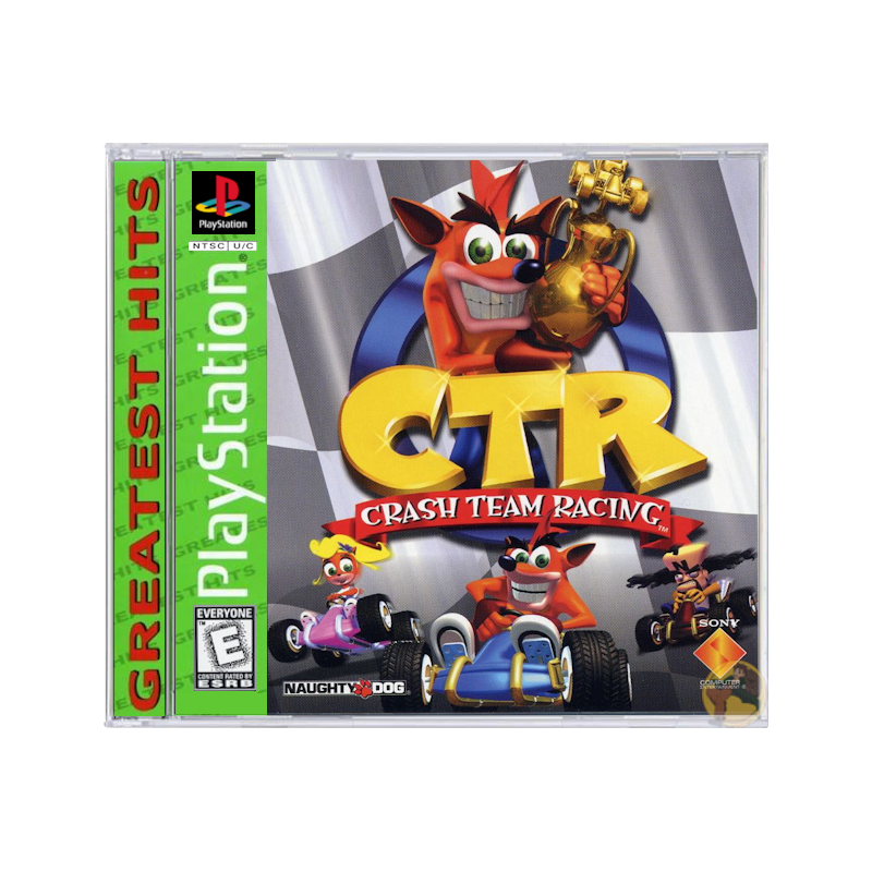 CTR: Crash Team Racing [Greatest Hits] (PlayStation 1) – Spanky's Loot ...