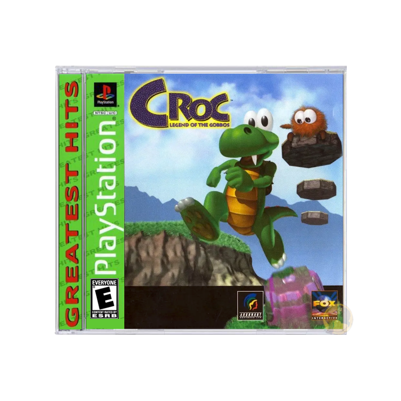 Croc: Legend of the Gobbos [Greatest Hits] (PlayStation 1) – Spanky's ...