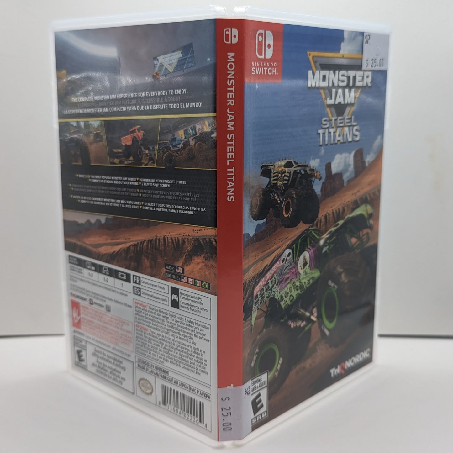 Monster Jam: Steel Titans (Nintendo Switch, 2019) – Spanky's Loot Stash