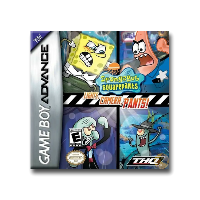 SpongeBob SquarePants: Lights, Camera, Pants (Nintendo Game Boy Advanc ...