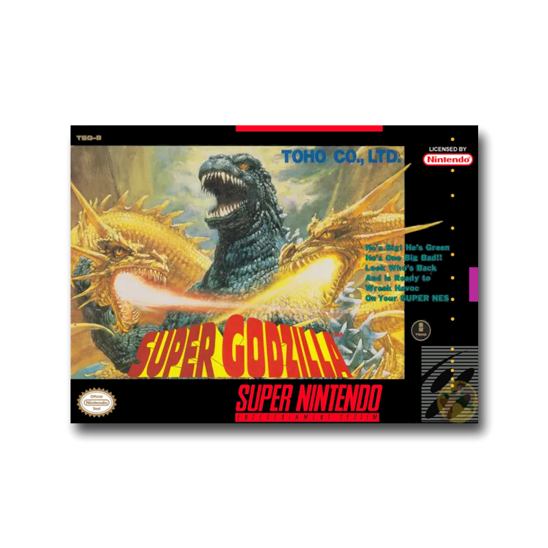 Super Godzilla (Nintendo SNES) – Spanky's Loot Stash