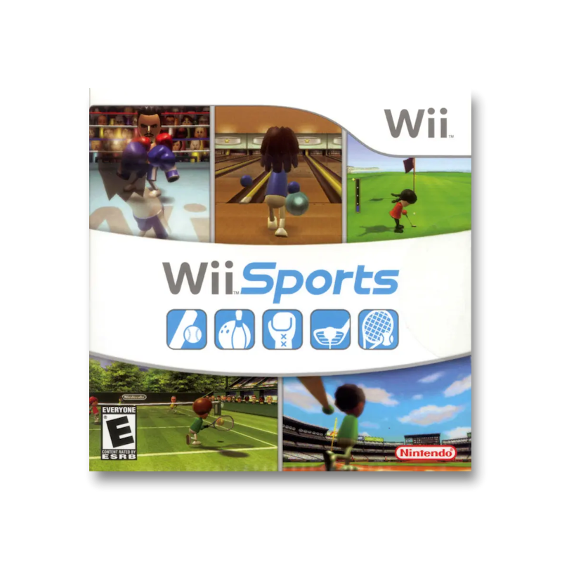 Wii Sports [Cardboard Sleeve] (Nintendo Wii) – Spanky's Loot Stash