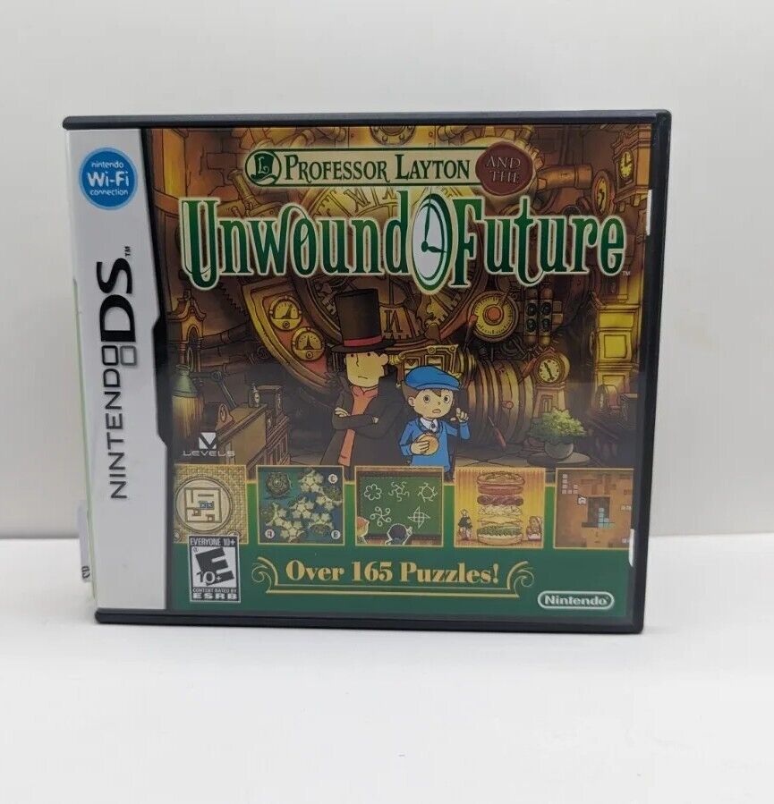 Professor Layton and the Unwound Future (Nintendo DS, 2010) – Spanky's ...